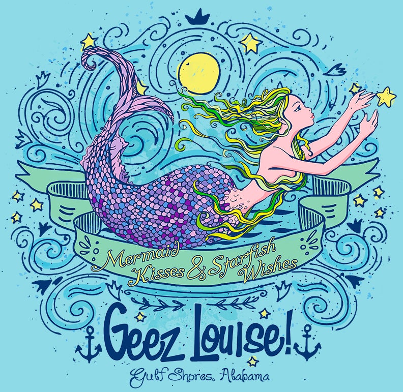 Geez Louise Mermaid Tee | Geez Louise Boutique